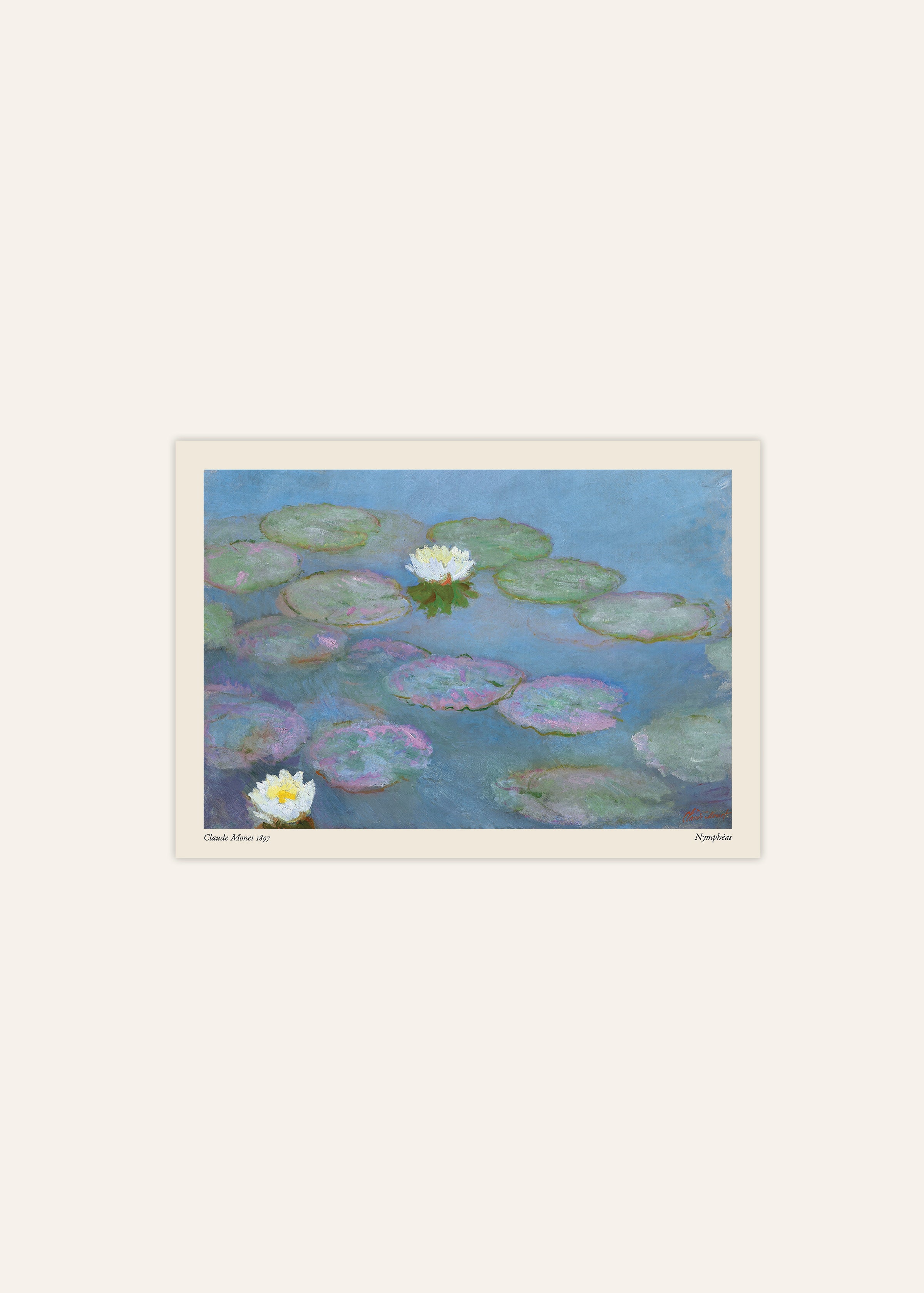 Monet - Nymphéas Poster – LEVING